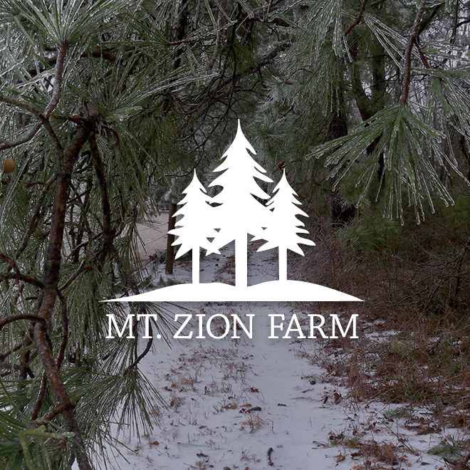 Graphic Design, Apparel, Logo, and Branding for Mt. Zion Farm