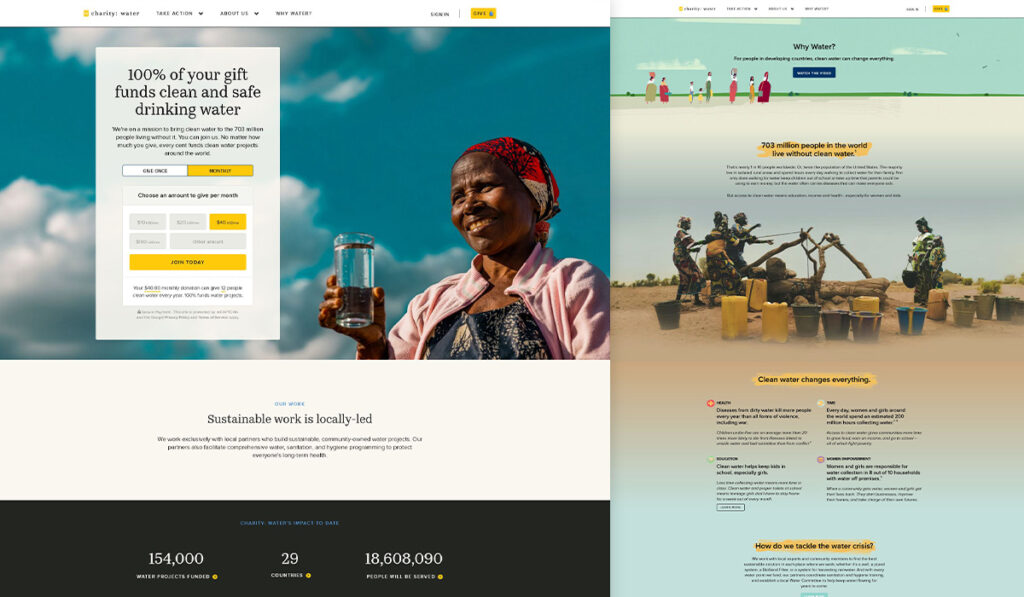 The Power of Visual Storytelling in Non-Profit Website Designs