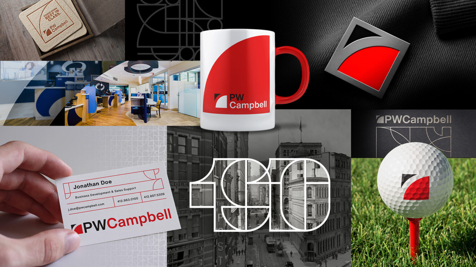 PWCampbell Branding, Design, & Corporate Website