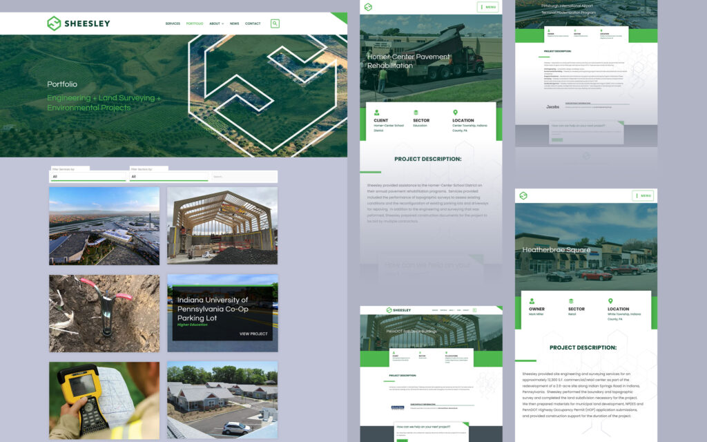 Sheesley + Associates Branding, Design, & Corporate Website